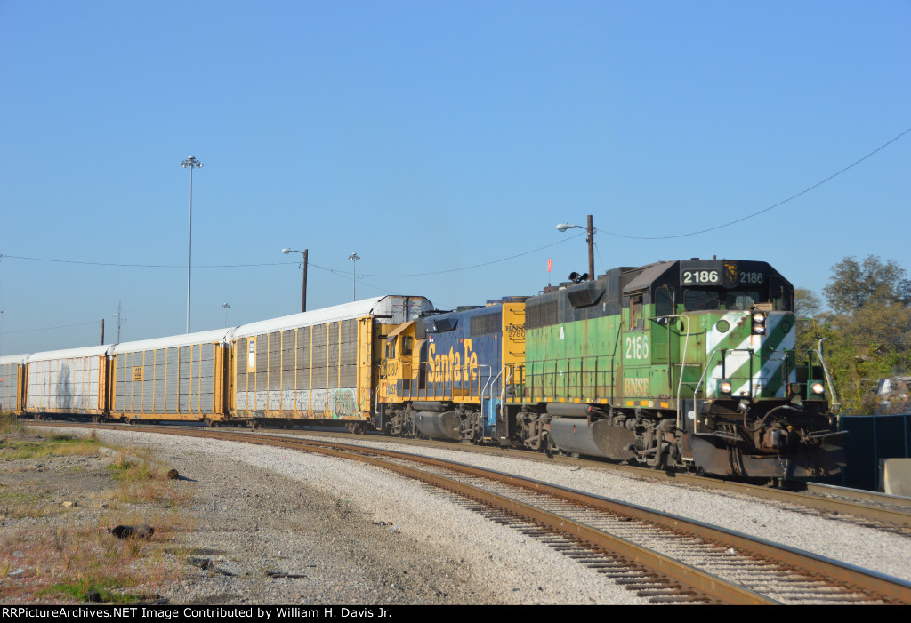 BNSF'S East Thomas Yard